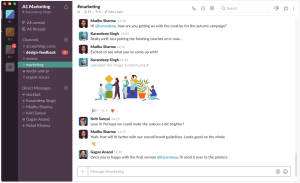How to use Slack for project management