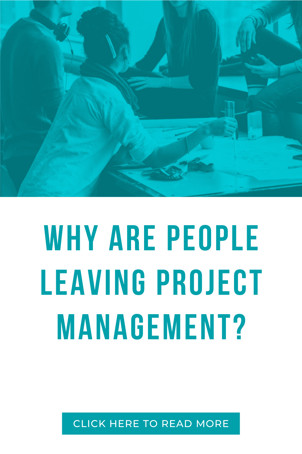 Why are people leaving project management?