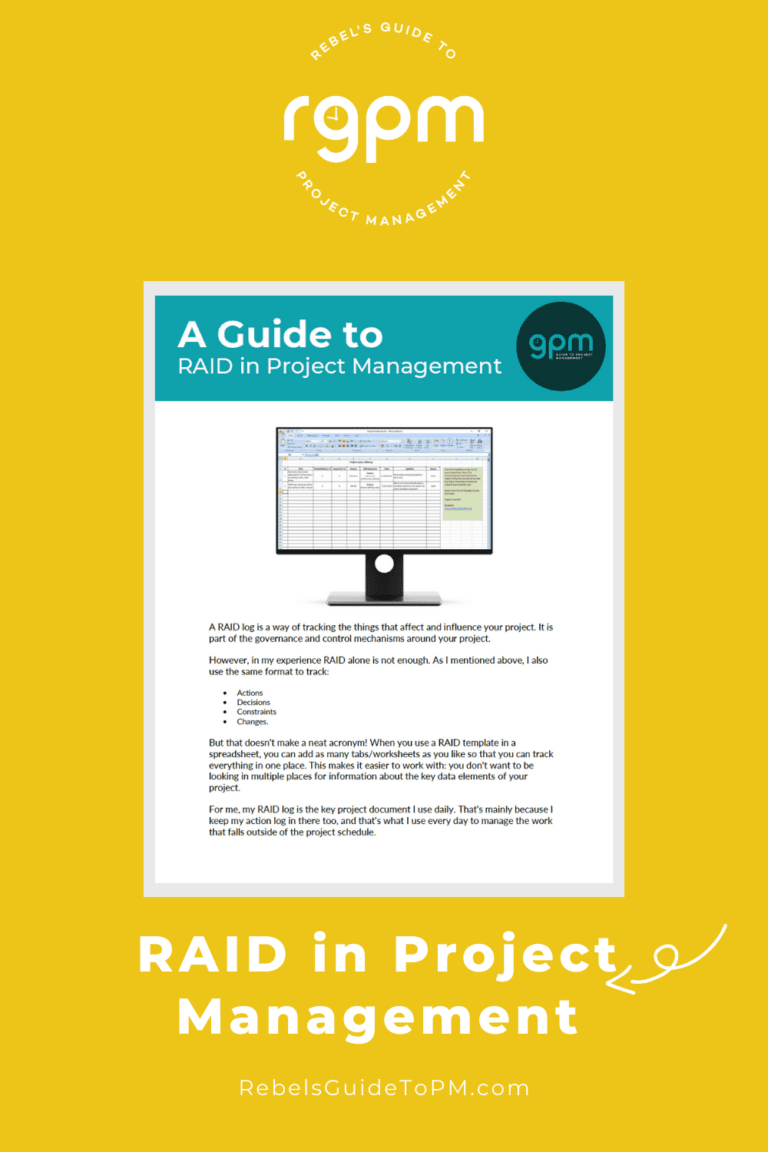RAID in Project Management
