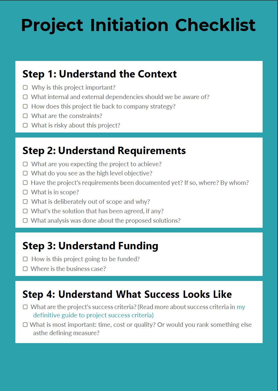 17 Questions for Project Kick-Off Meetings + Checklist