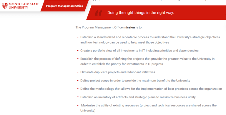 How to Create a Powerful PMO Mission Statement