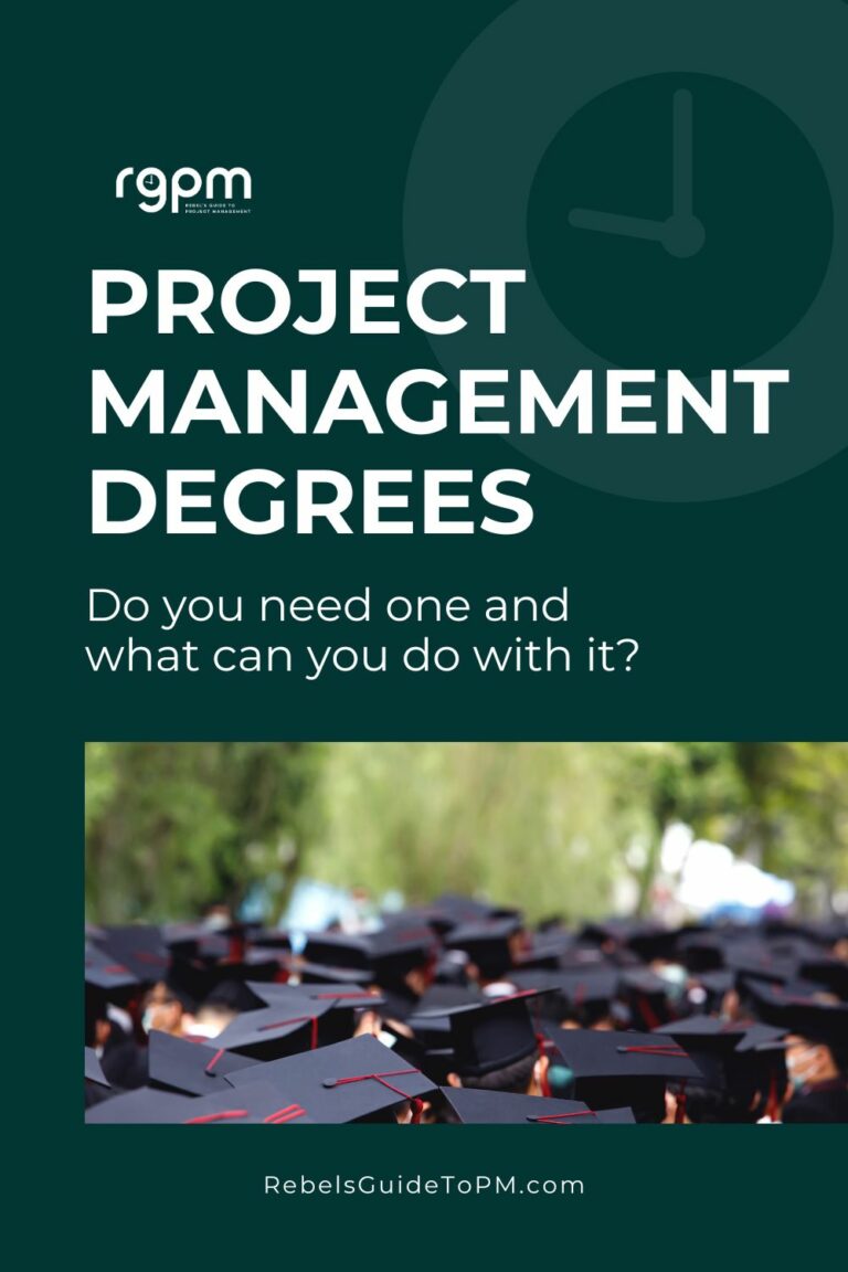 Project management degrees: Do you need one and what you can do with it
