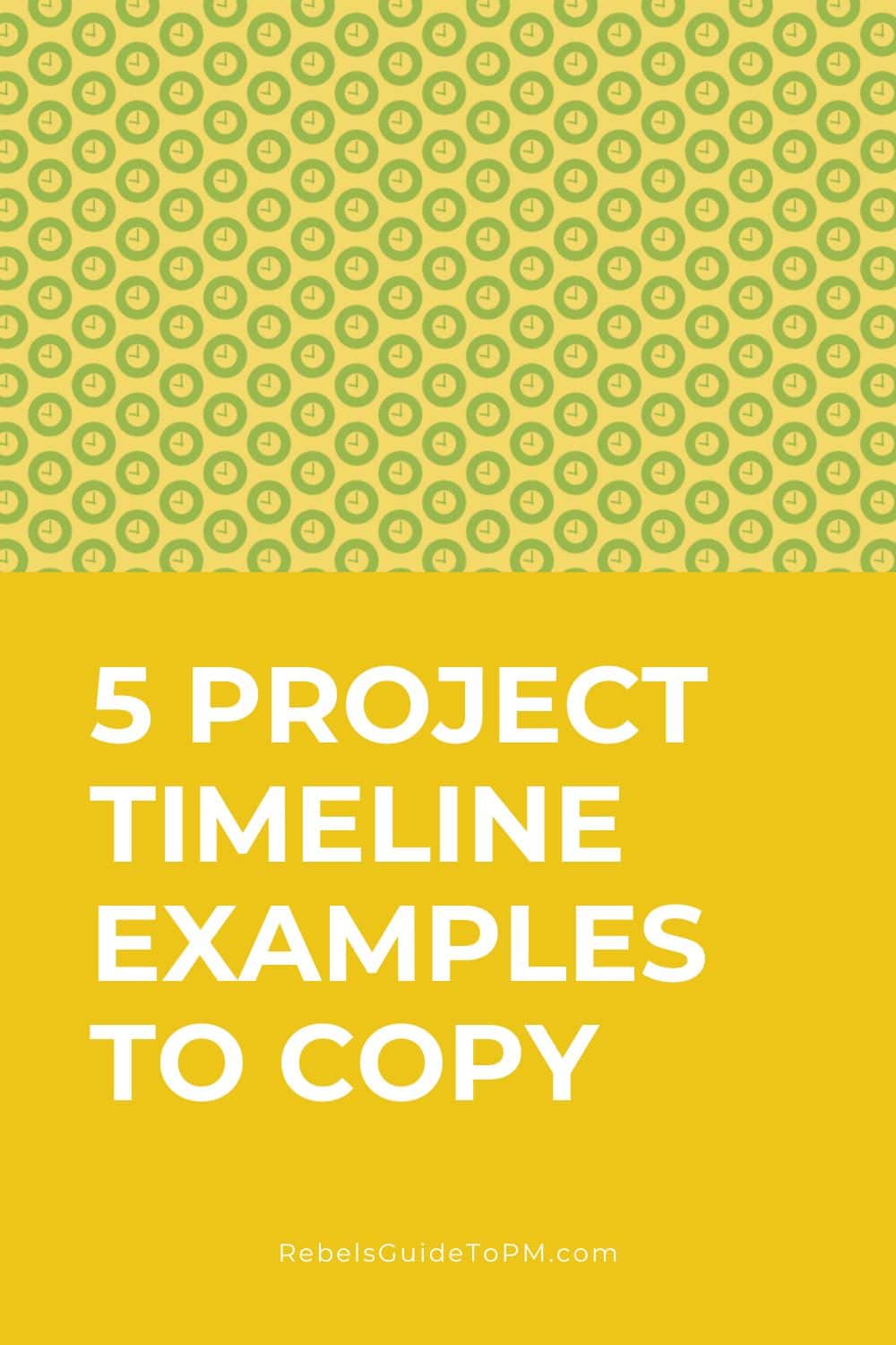 5 Project Timeline Examples To Copy
