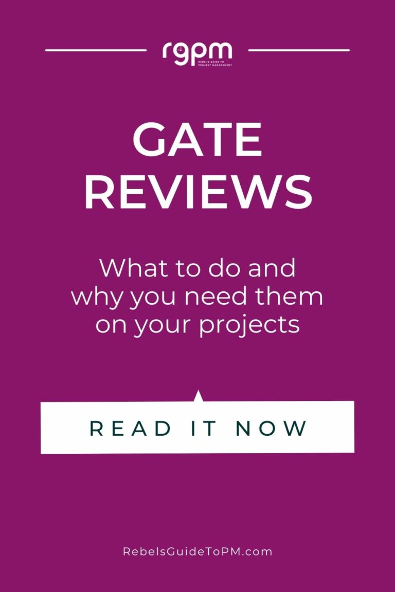 Gate reviews: What to do and why you need them