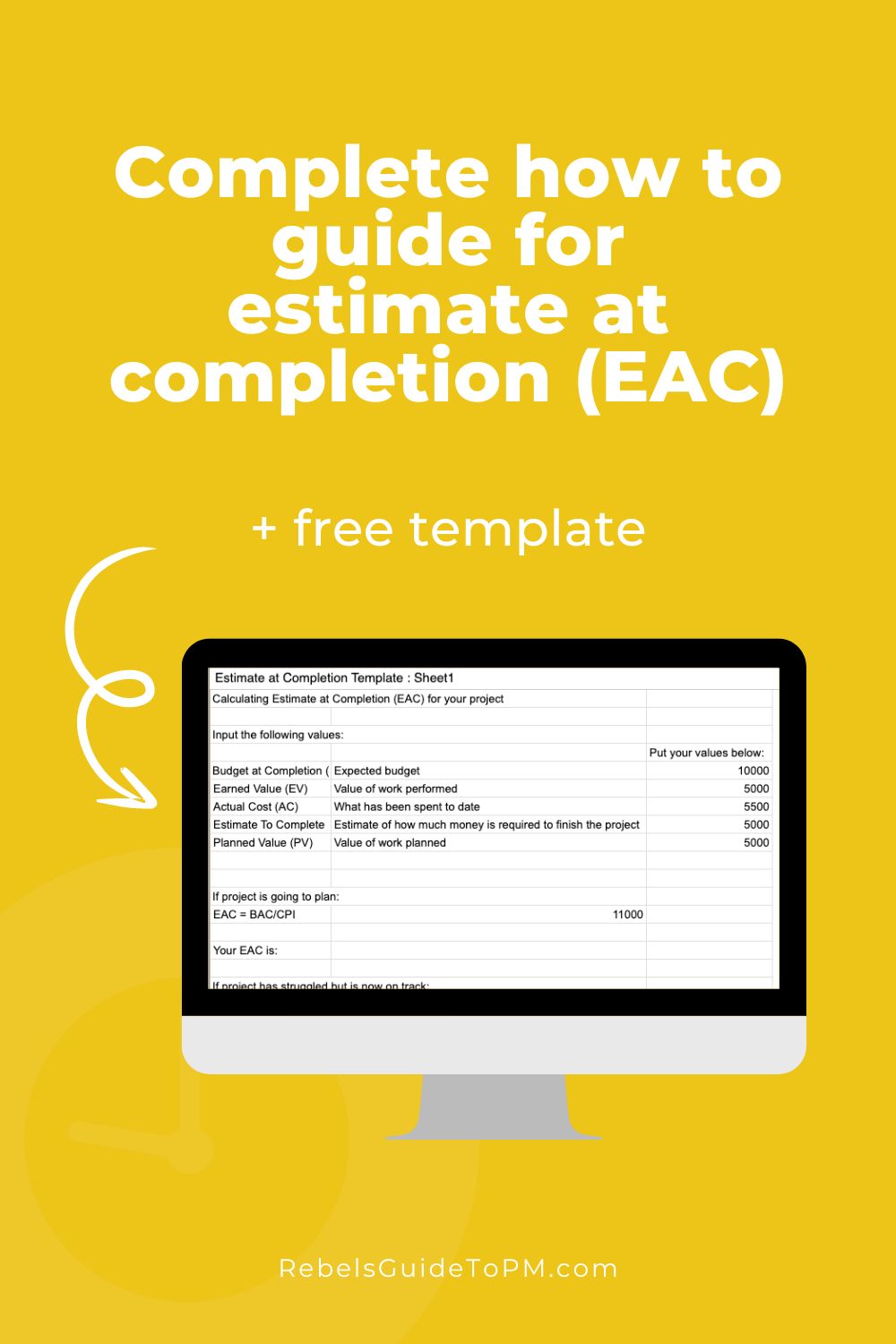 Estimate at Completion: A Complete Guide + Template