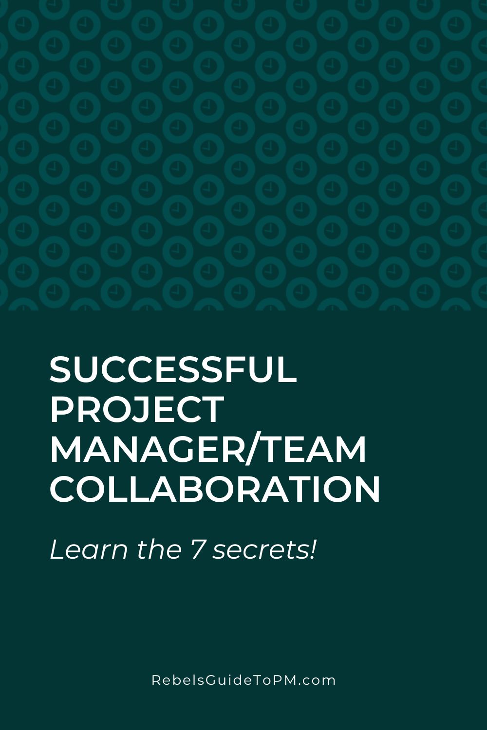 7 Secrets to Successful Project Manager/Team Collaboration