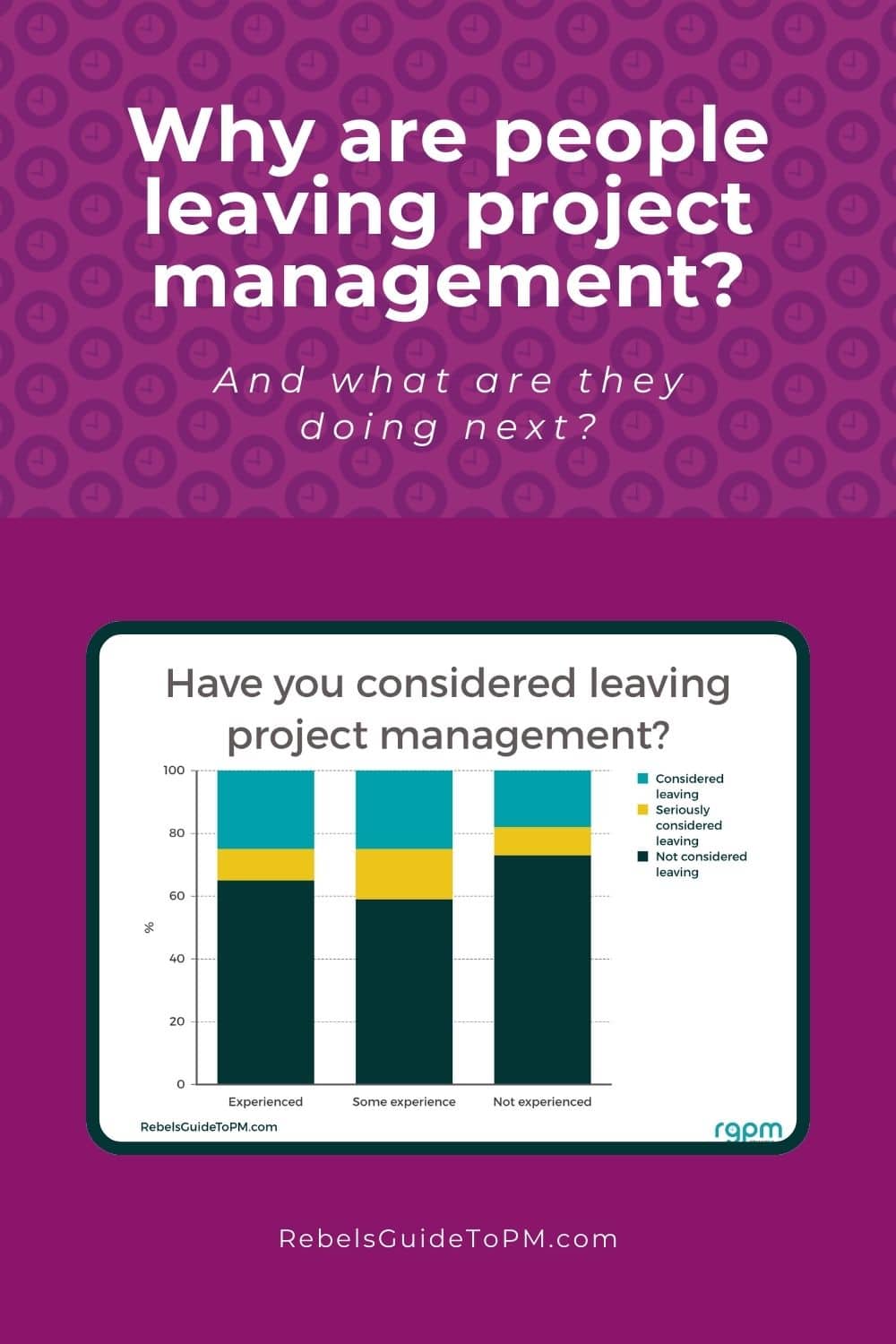 Why are people leaving project management?